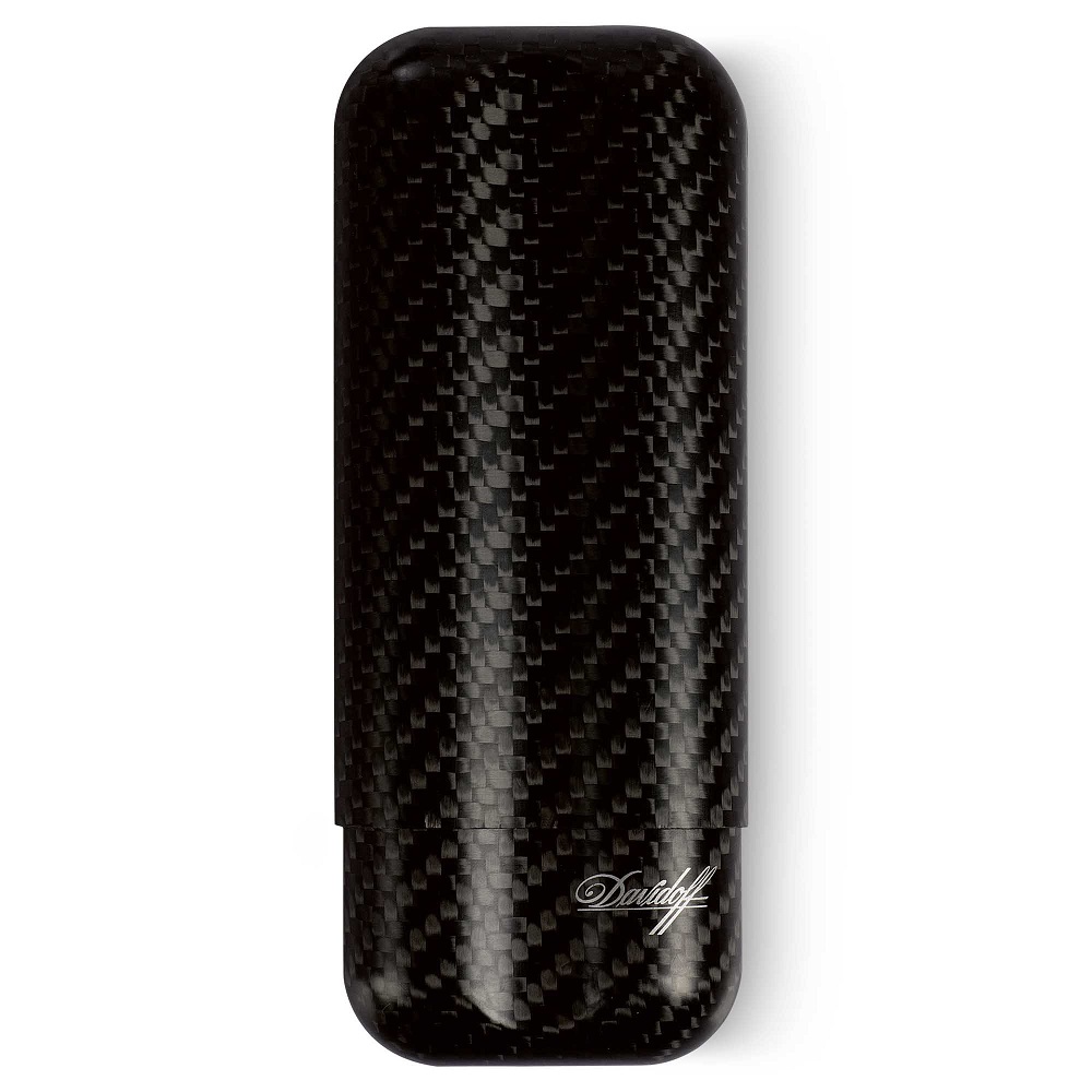 Davidoff XL-2 Carbon Cigar Case - 2 Cigars