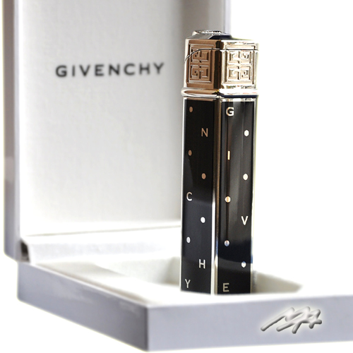 Givenchy Black Polka Dot Lacquer Lighter