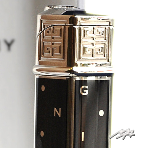 Givenchy Black Polka Dot Lacquer Lighter