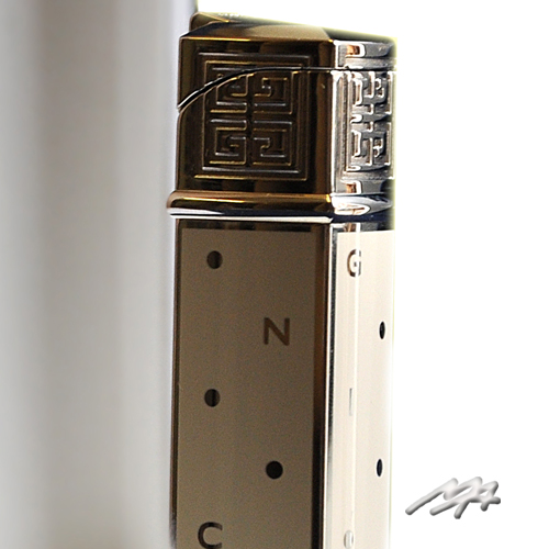 Givenchy Ivory Polka Dot Lacquer Lighter