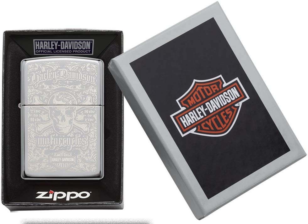 Zippo - Harley Davidson High Polished Chrome - Windproof Lighter