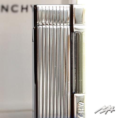Givenchy Shiny Chrome Vertical Line Lighter