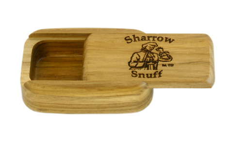 Wilsons of Sharrow Wooden Snuff Box