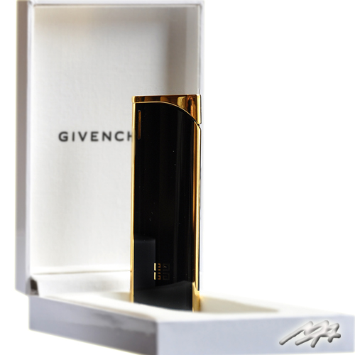 Givenchy Gold Top Black Lacquer Lighter