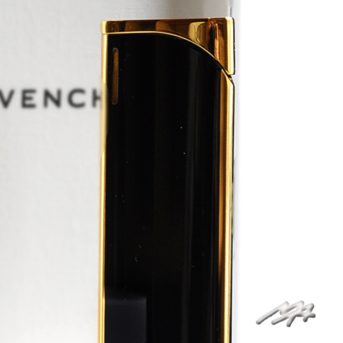 Givenchy Gold Top Black Lacquer Lighter