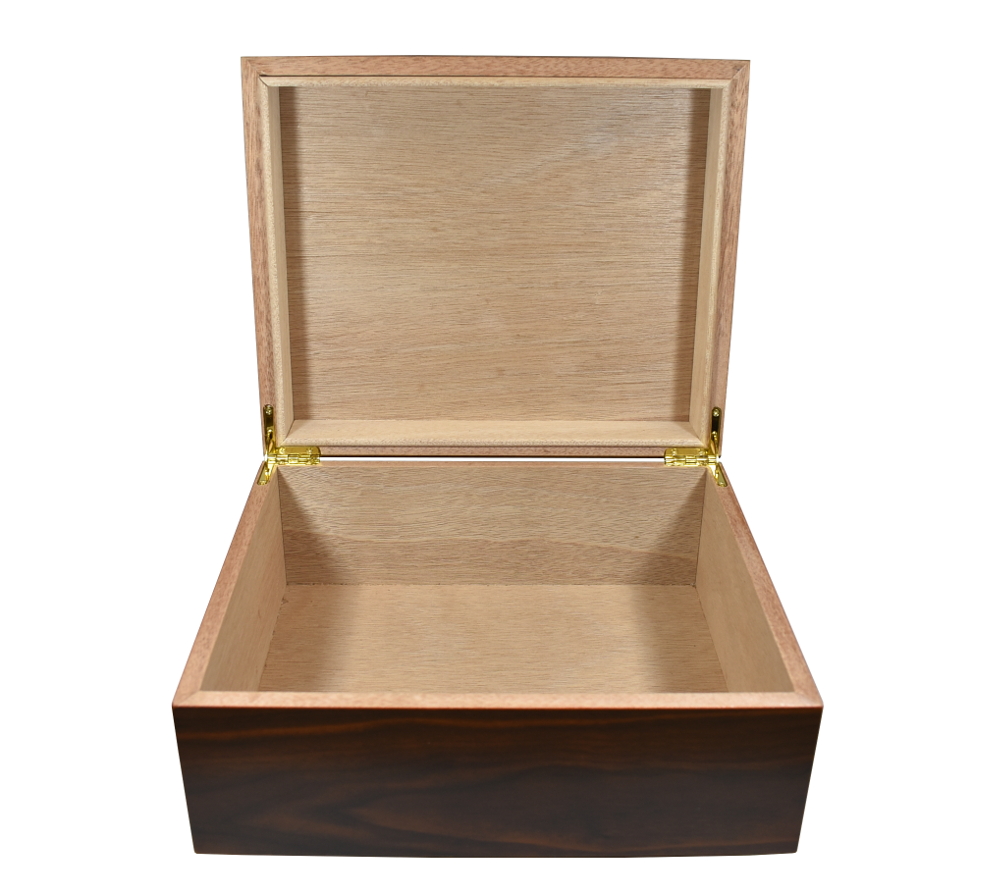 Walnut Finish Humidor - 25 Capacity