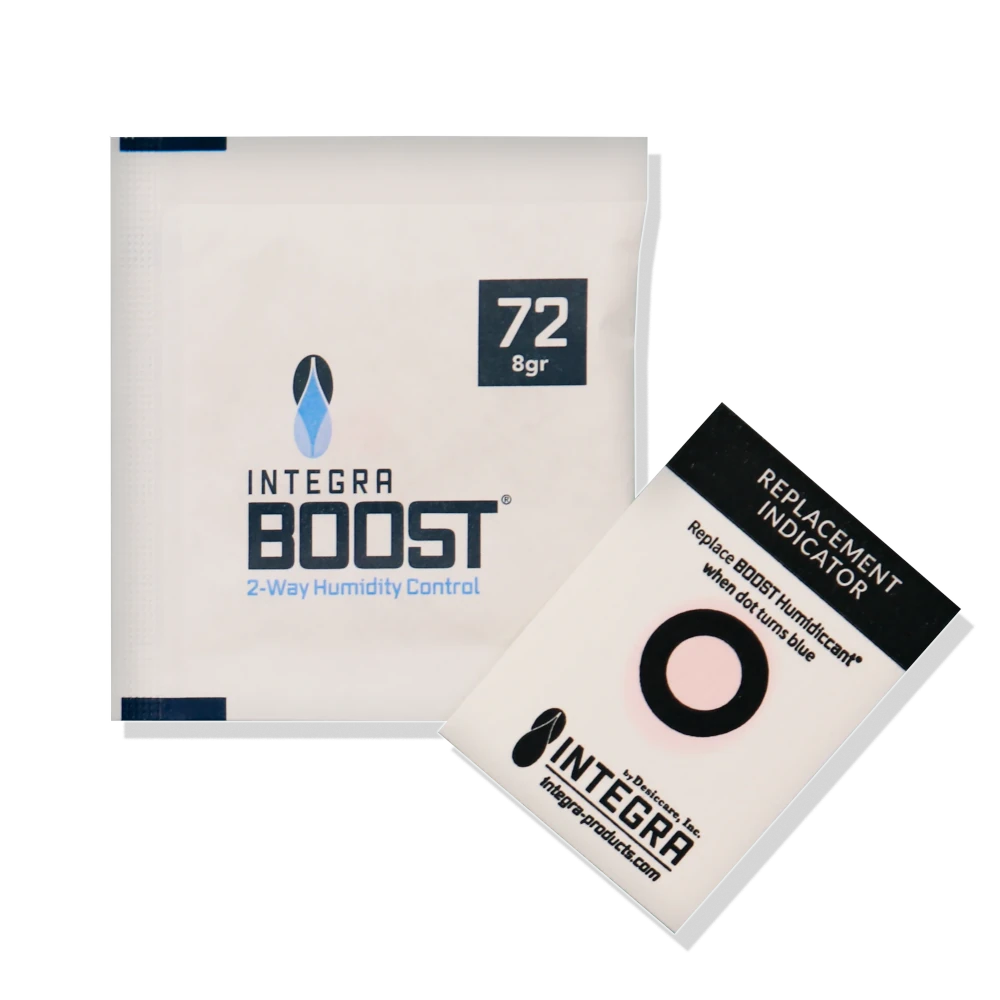 Boost by Integra - 2 Way Humidity Control Regulator Humidifier - 8g Pack - 72% RH - 1 Packet