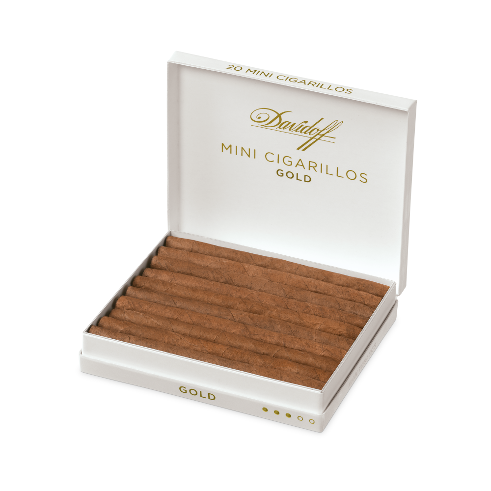 Davidoff Mini Cigarillos - Gold - Box of 20
