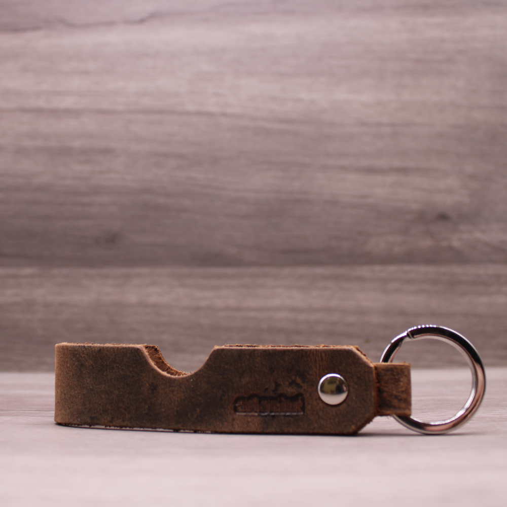 Adorini Cigar & Pipe Rest Leather Key Chain
