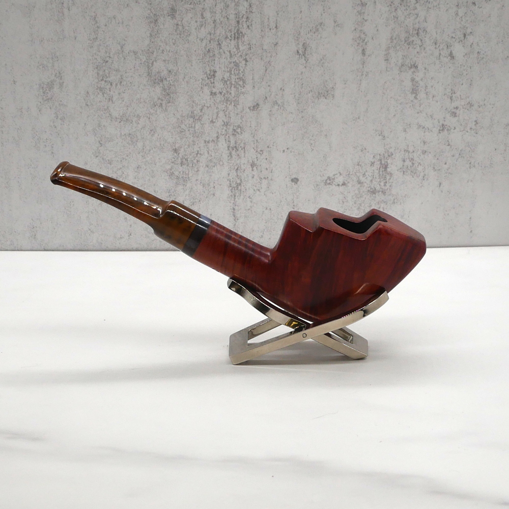 Tommaso Spanu Briar FA Bent Fishtail Pipe (ART568)