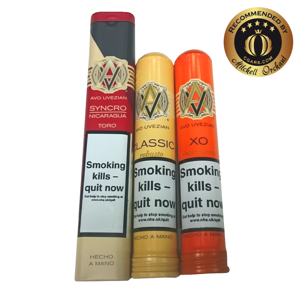 Exclusive - AVO Tubed Selection Sampler - 3 Cigars