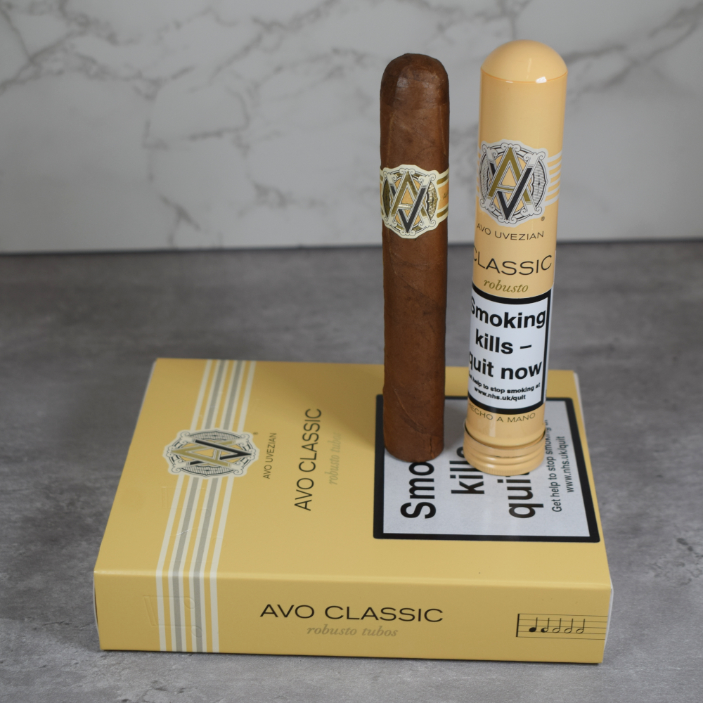 AVO Classic Robusto Tubos Cigar - Pack of 4