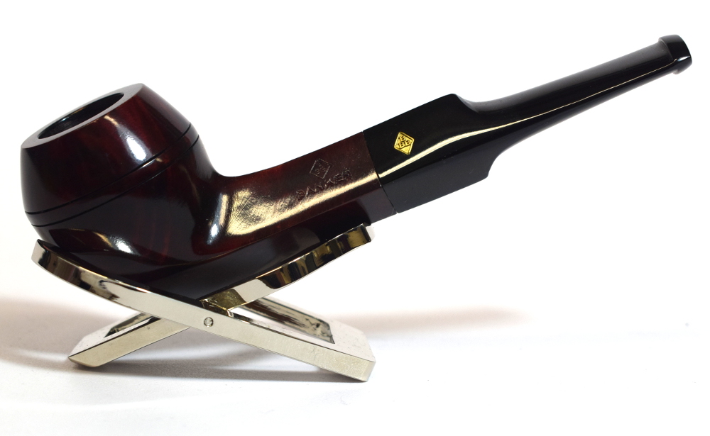 BBB Banker 39071 Bulldog Metal Filter Briar Fishtail Pipe (BBB044)