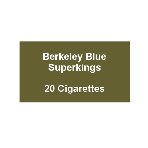 Berkeley Superking Blue Cigarette - 1 Pack of 20
