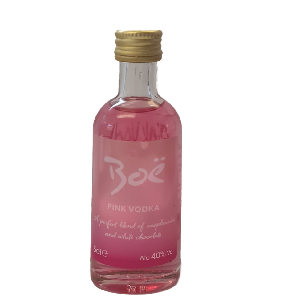 Boe Raspberry & White Chocolate Vodka Miniature - 40% 5cl