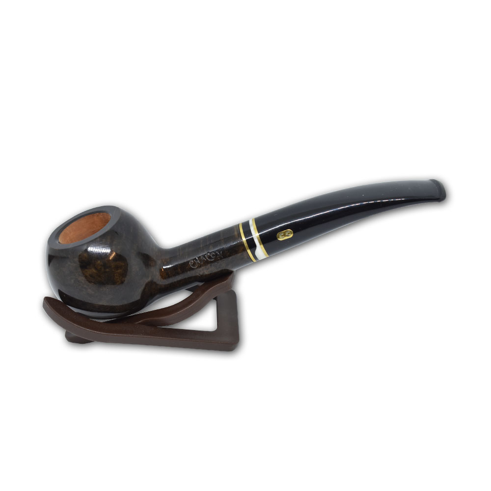 Chacom Atlas Taupe F5 9mm Filter Fishtail Pipe (CH005)