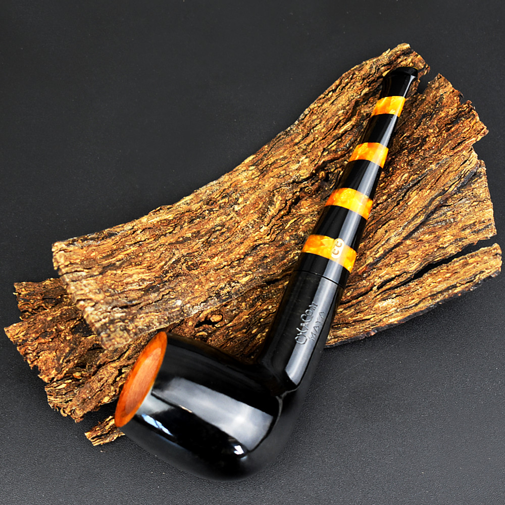 Chacom Maya 185 Smooth Metal Filter Semi Bent Fishtail Pipe (CH111)