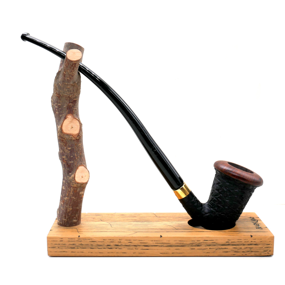 Chacom Calabash Churchwarden Rustic Fishtail Pipe (CH741)
