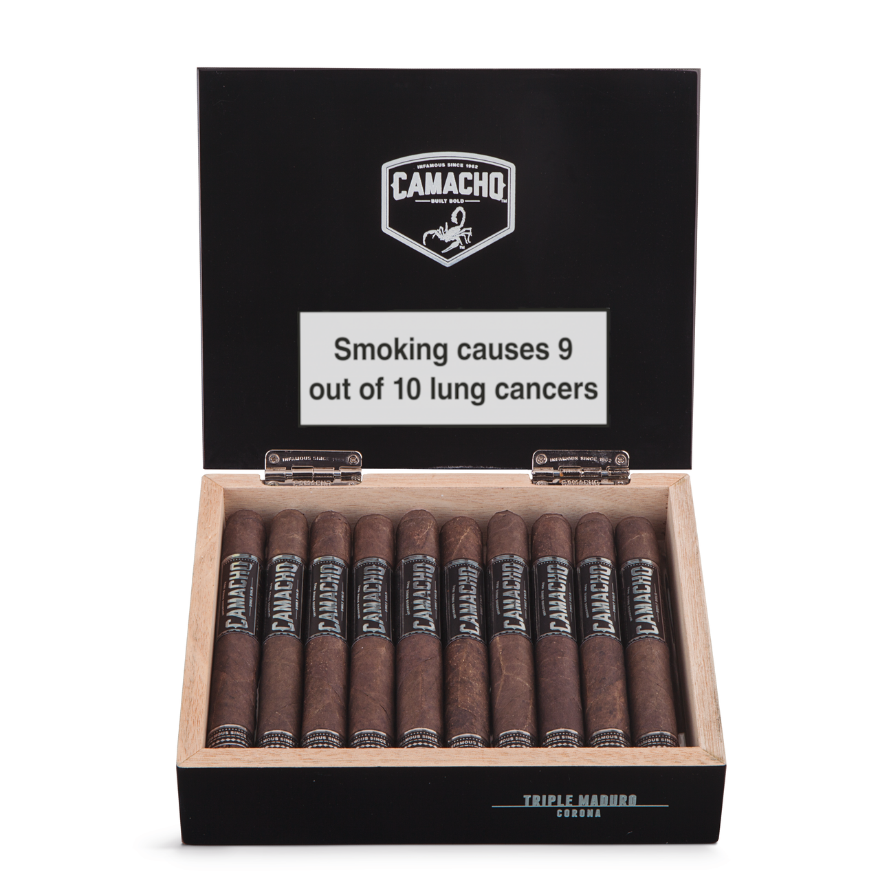 Camacho Triple Maduro Corona Cigar - Box of 20