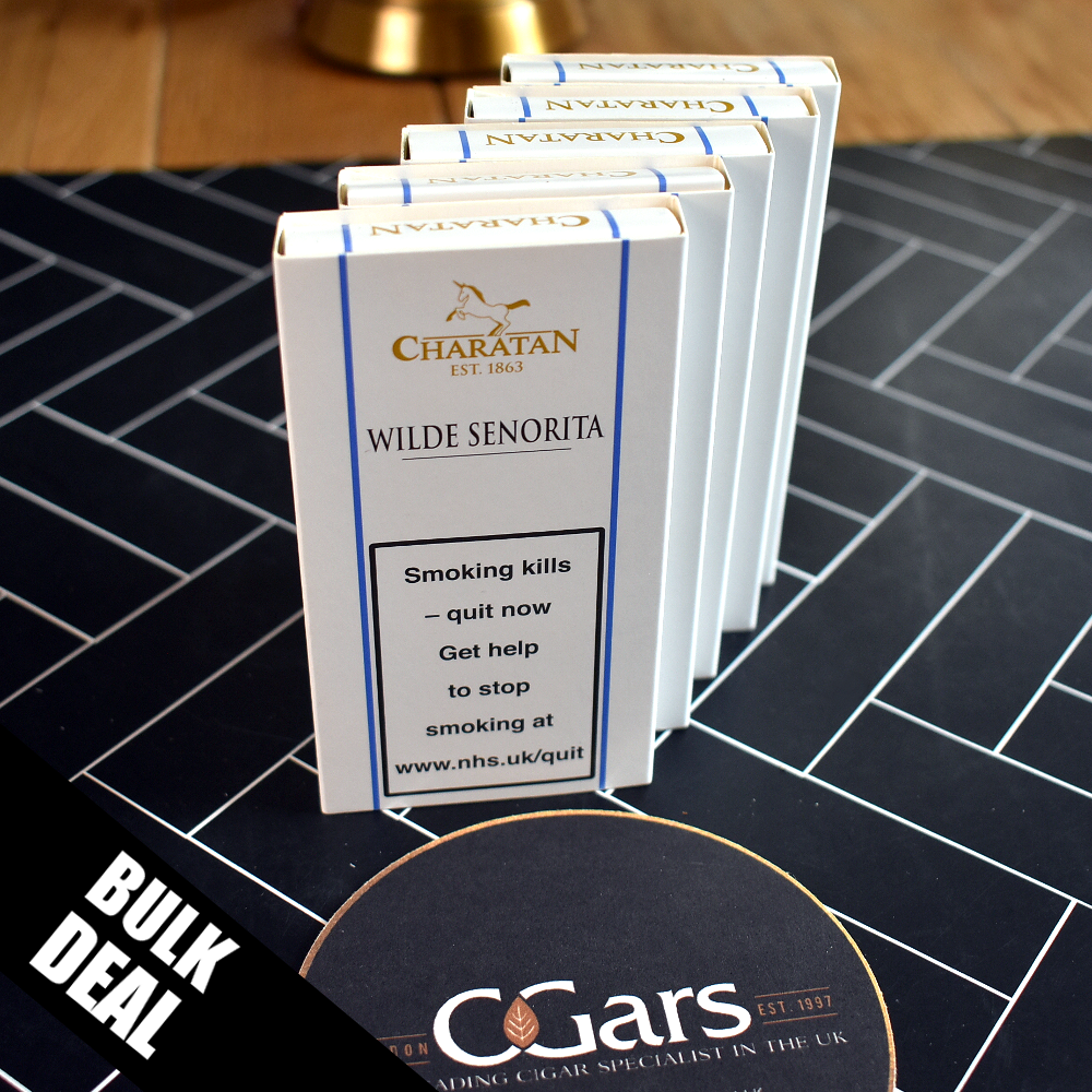 Charatan Wilde Senorita Cigar - 5 Packs of 5 (25 Cigars)