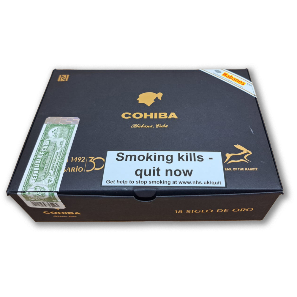 Cohiba Siglo De Oro - Year of the Rabbit - Box of 18