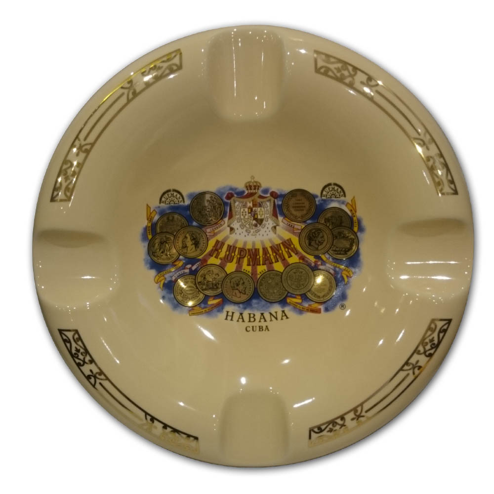 H. Upmann Habana Cuba Ashtray - Beige
