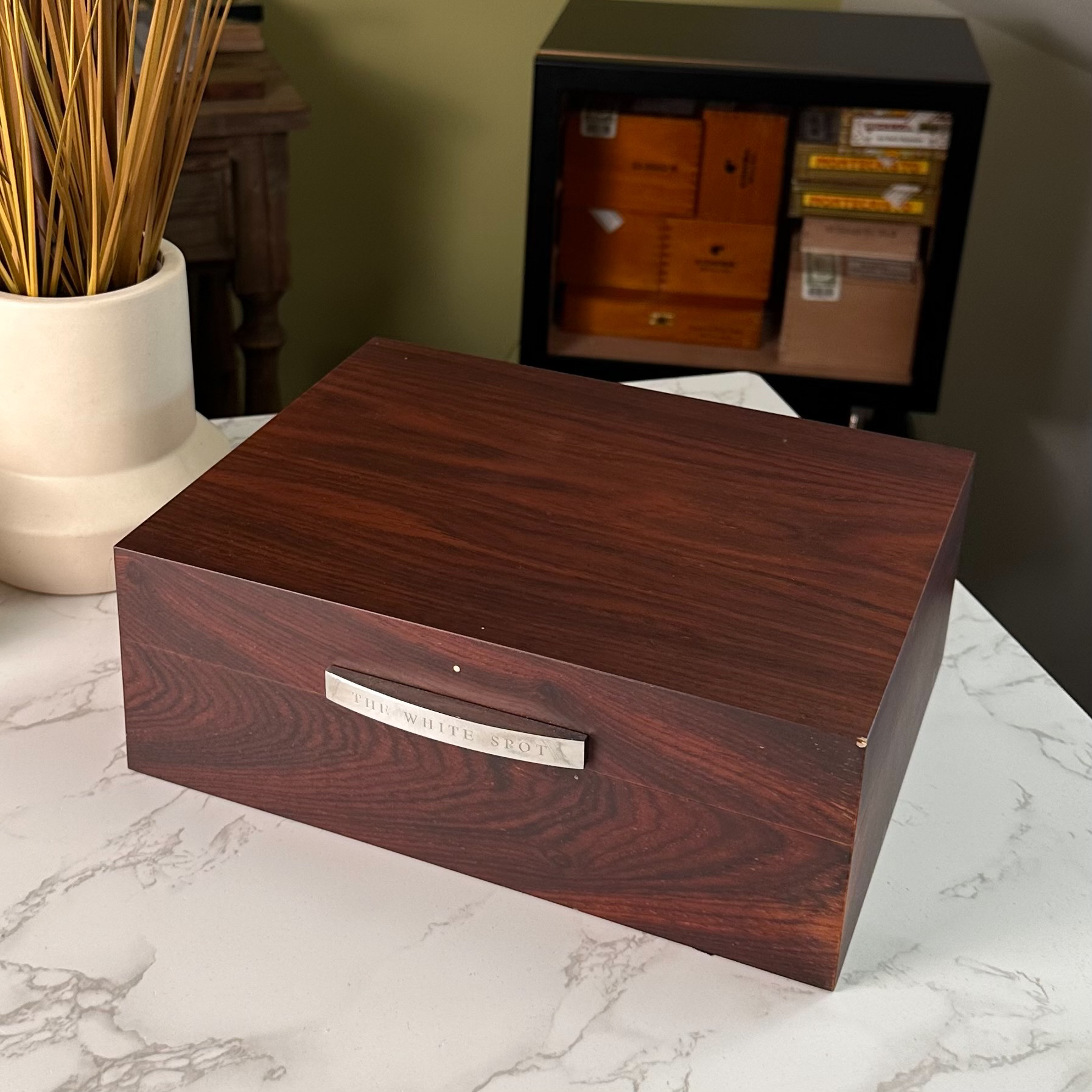 Dunhill White Spot Humidor – Cocobolo – 50 cigars capacity