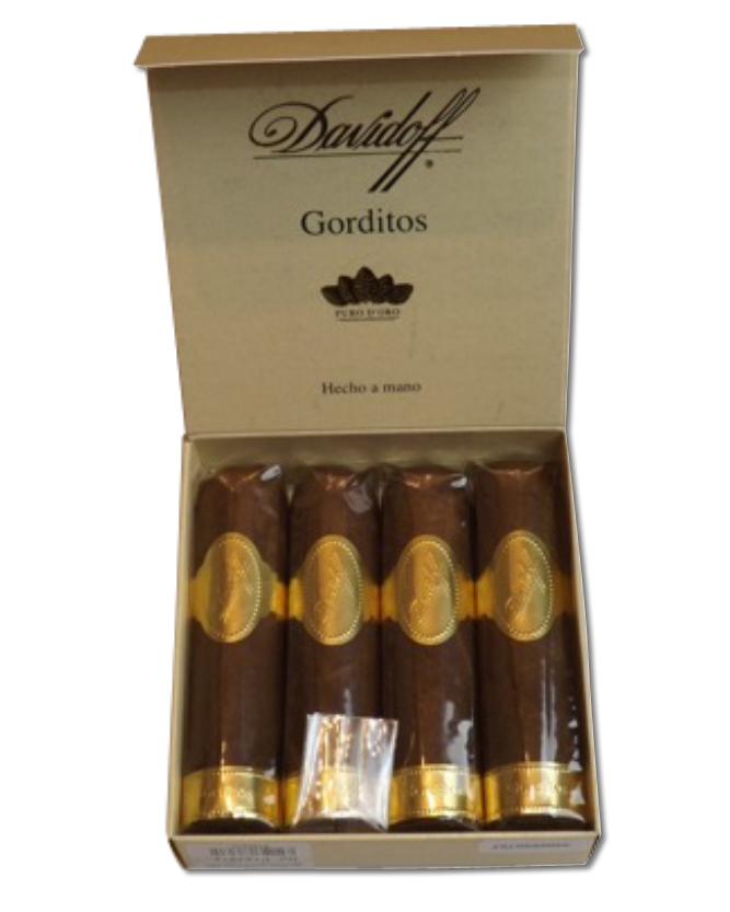 Davidoff Puro d'Oro Gorditos Cigar – Pack of 4
