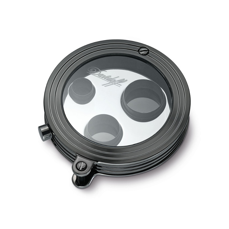 Davidoff Round Cutter Stainless Steel - Anthracite