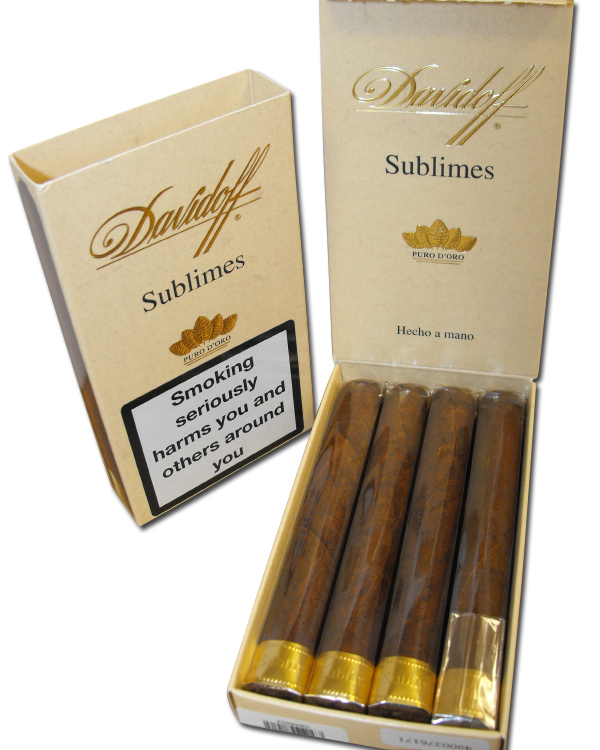 Davidoff Puro D’Oro Sublimes – Pack of 4