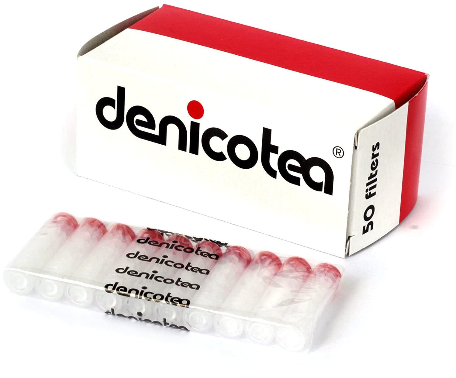 Denicotea Crystal Cigarette Holder Filters - Pack of 50