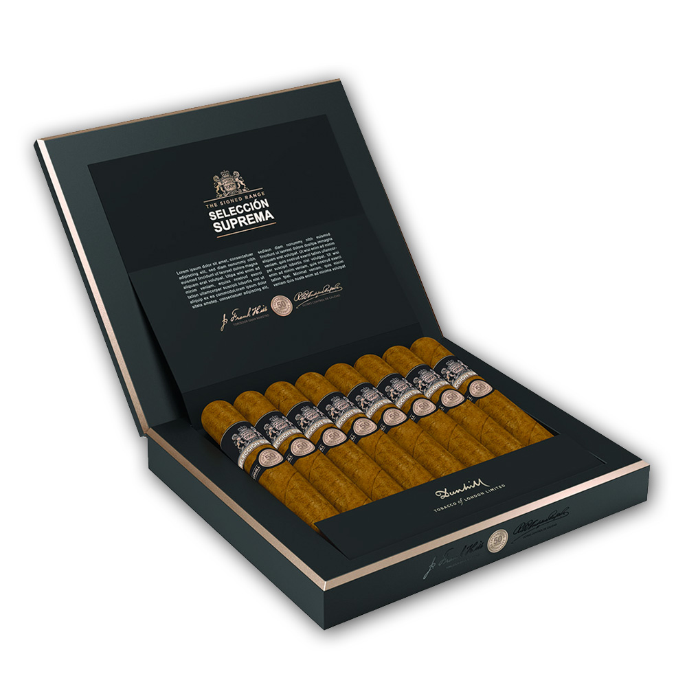 Dunhill Signed Range Selection Suprema Toro – Box of 8