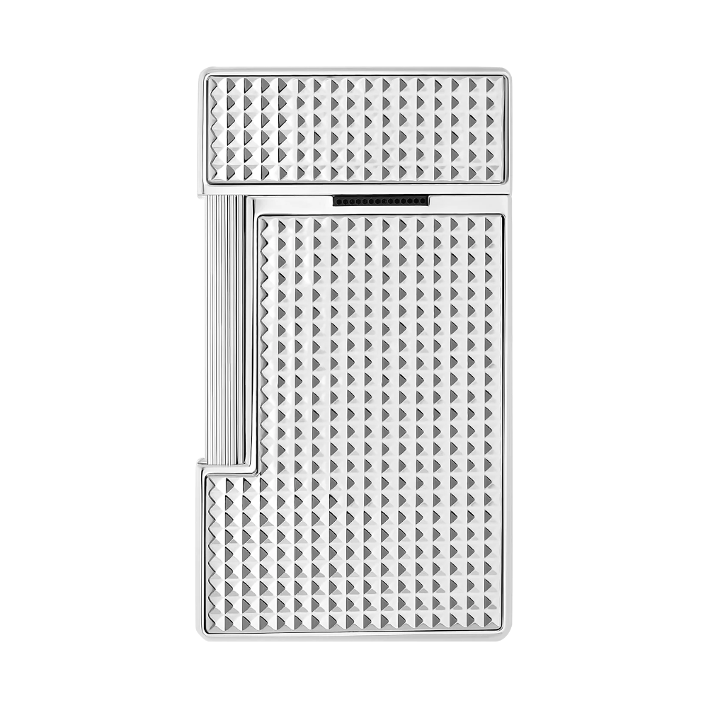 ST Dupont Lighter - Biggy - Diamond Silver
