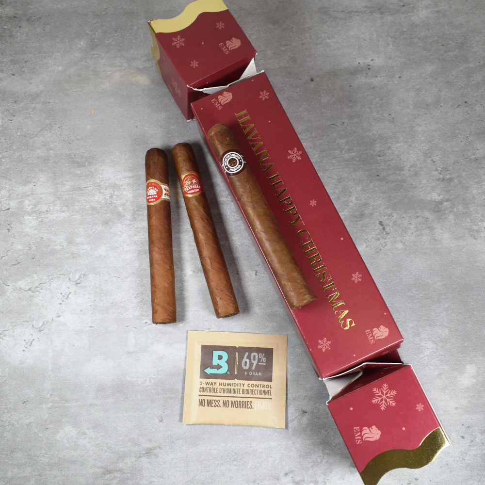 EMS Christmas Cracker - Cuban Collection Sampler - 3 Cigars