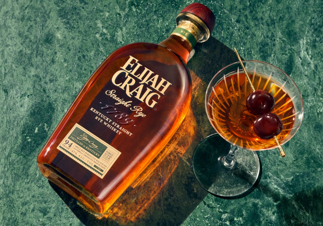Elijah Craig Straight Rye Whiskey - 47% 70cl