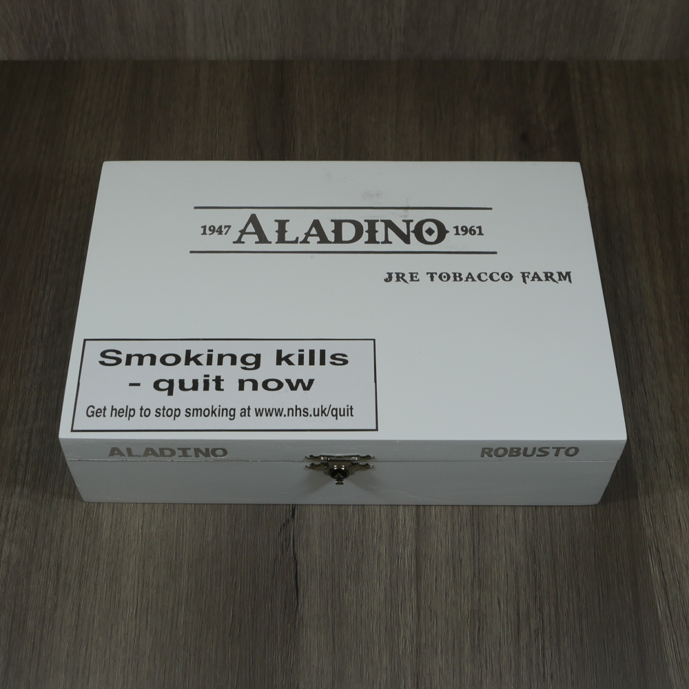 Empty Aladino Connecticut Robusto Cigar box