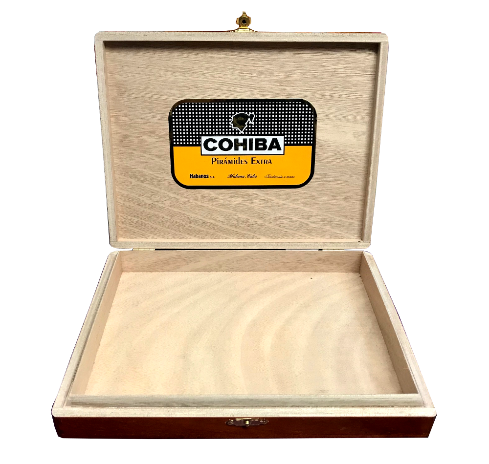 Empty Cohiba Habana Cuba Piramides Extra Box