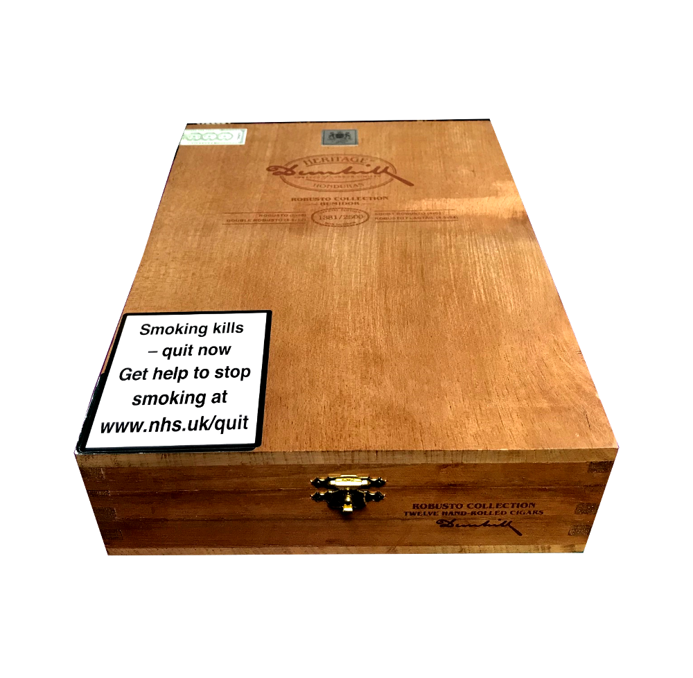 Empty Dunhill Heritage Robusto Collection Box/Humidor