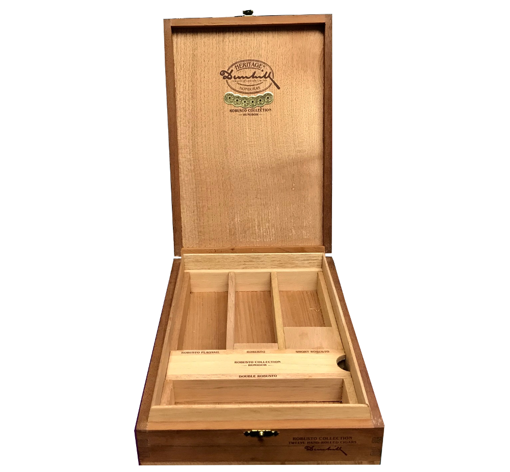 Empty Dunhill Heritage Robusto Collection Box/Humidor