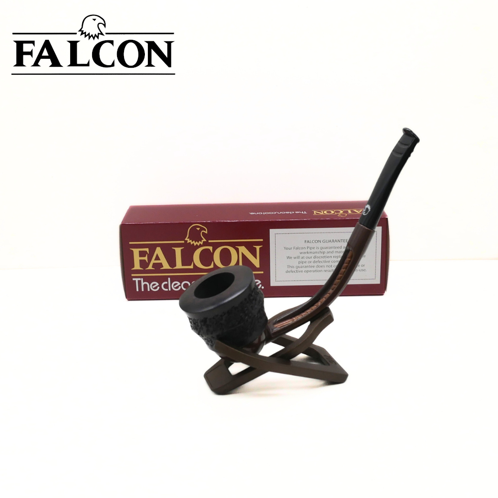 Falcon Extra Brown Rustic Bent Dental Pipe (FAL574)