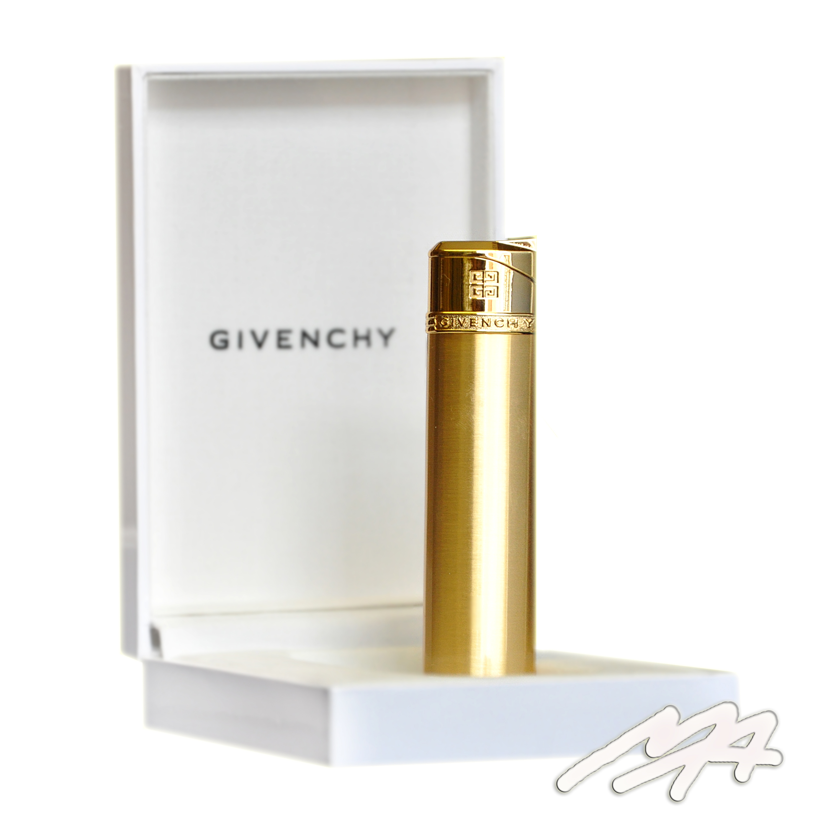 Givenchy Gold Satin Lighter