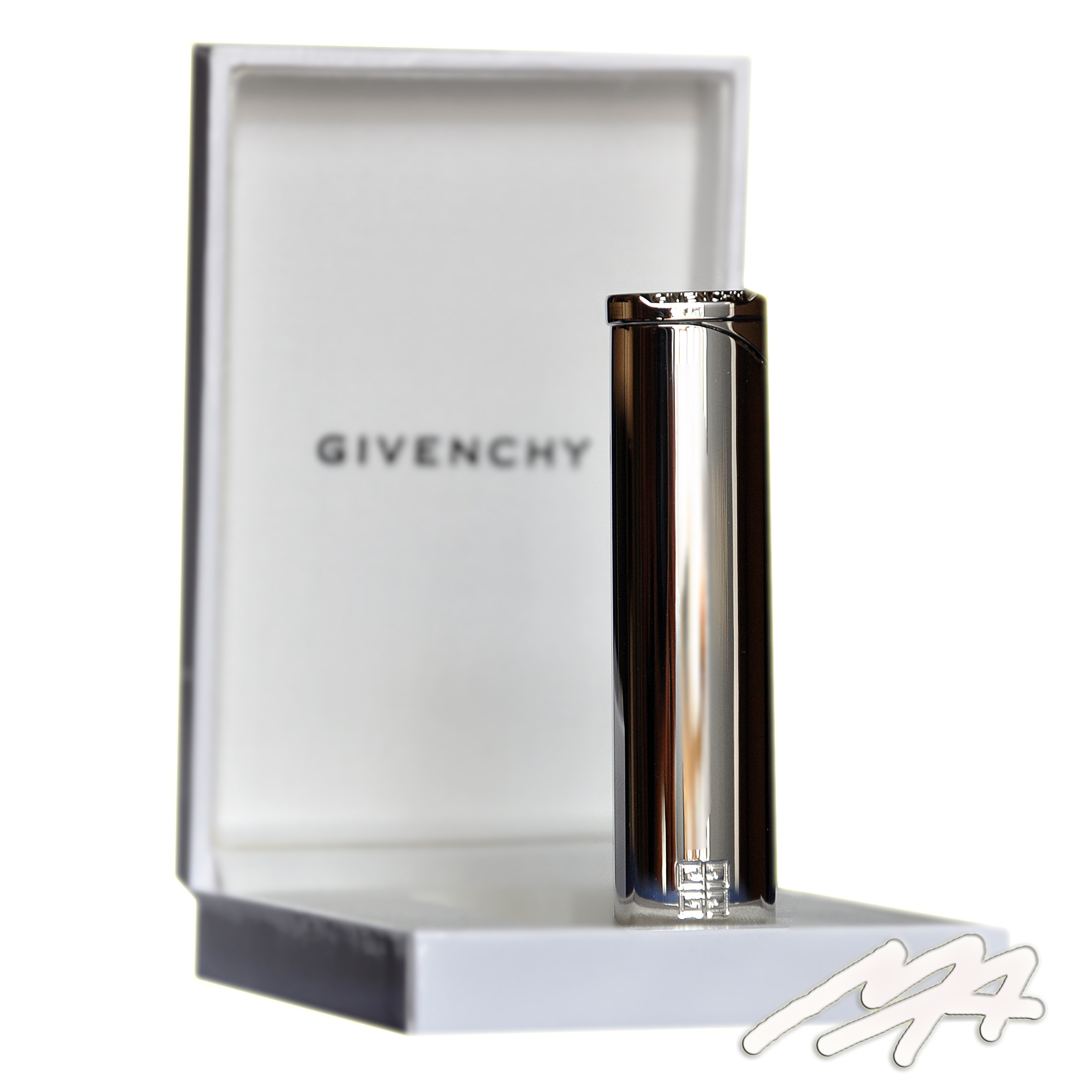 Givenchy Shiny Silver Ladies Lighter