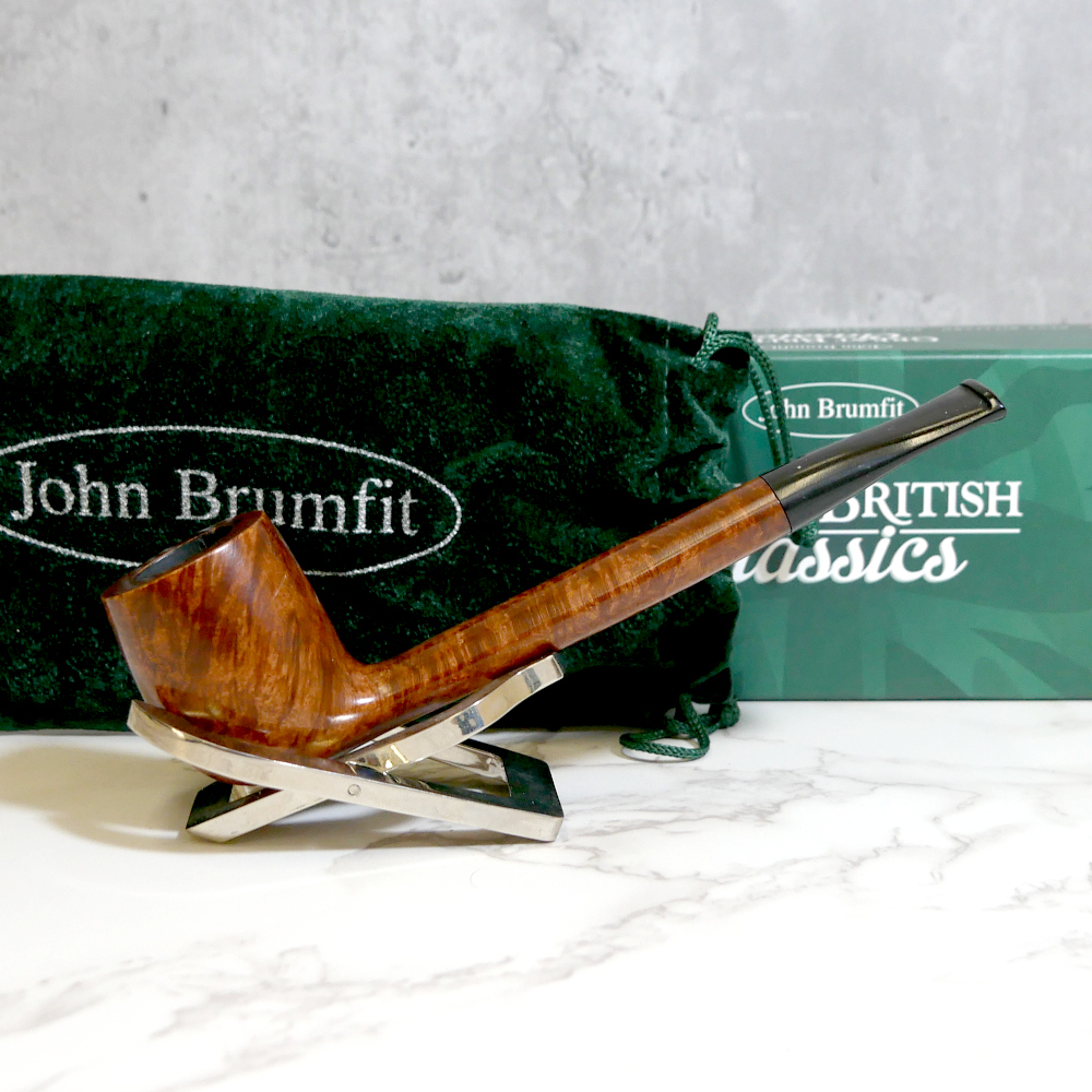 Great British Classic Smooth Straight Canadian Fishtail Pipe (GBC166)