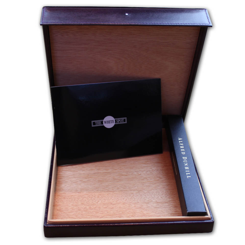 Dunhill Bulldog Travel Humidor - Purple - 10 Capacity