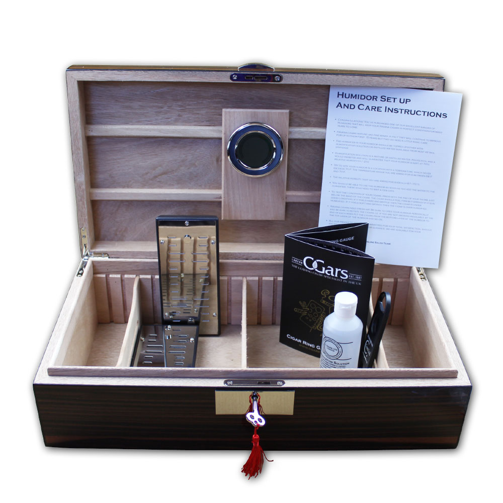 SLIGHT SECONDS - Angelo Banda Cigar Humidor - 75 Cigar Capacity
