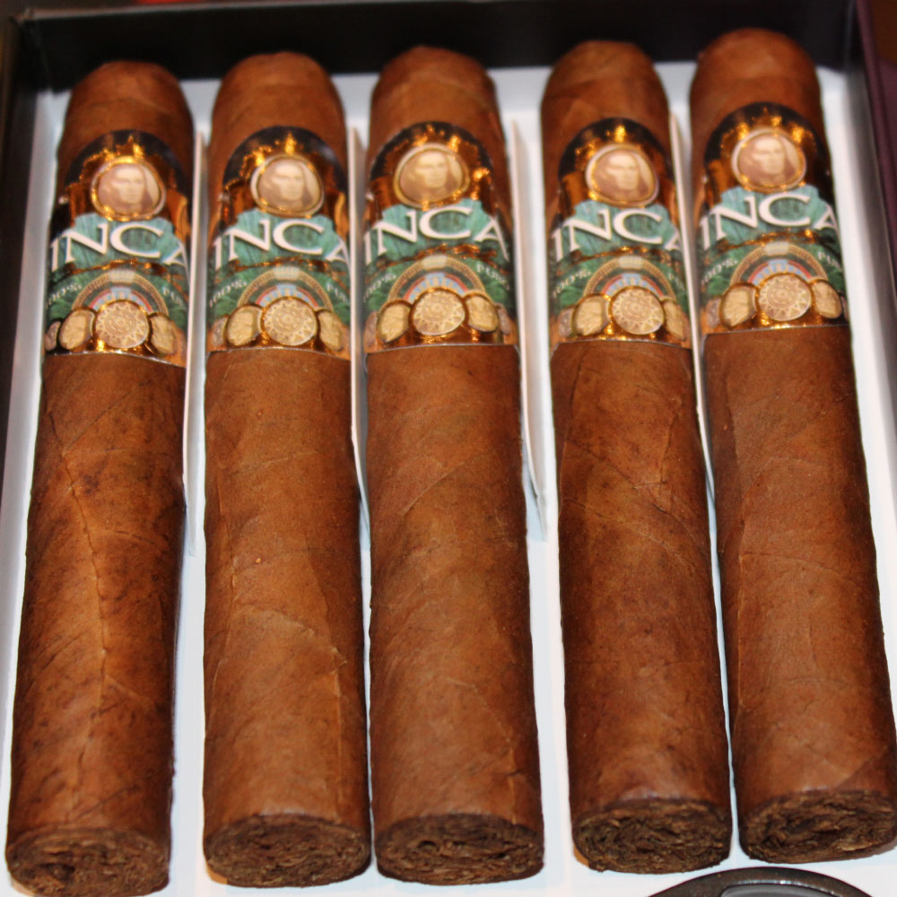Inca Secret Blend Reserva D’Oro Robusto Cigar - Pack of 5