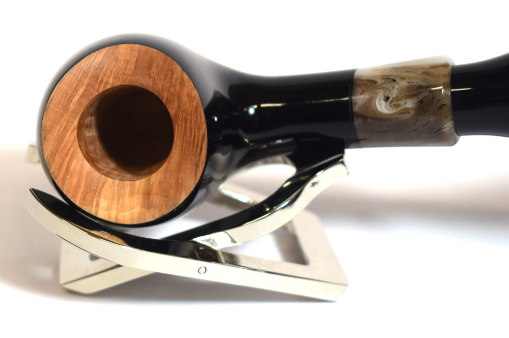 Jemar Principe Albert Rovera Alabaster 9mm Filter Bent Fishtail Pipe ...