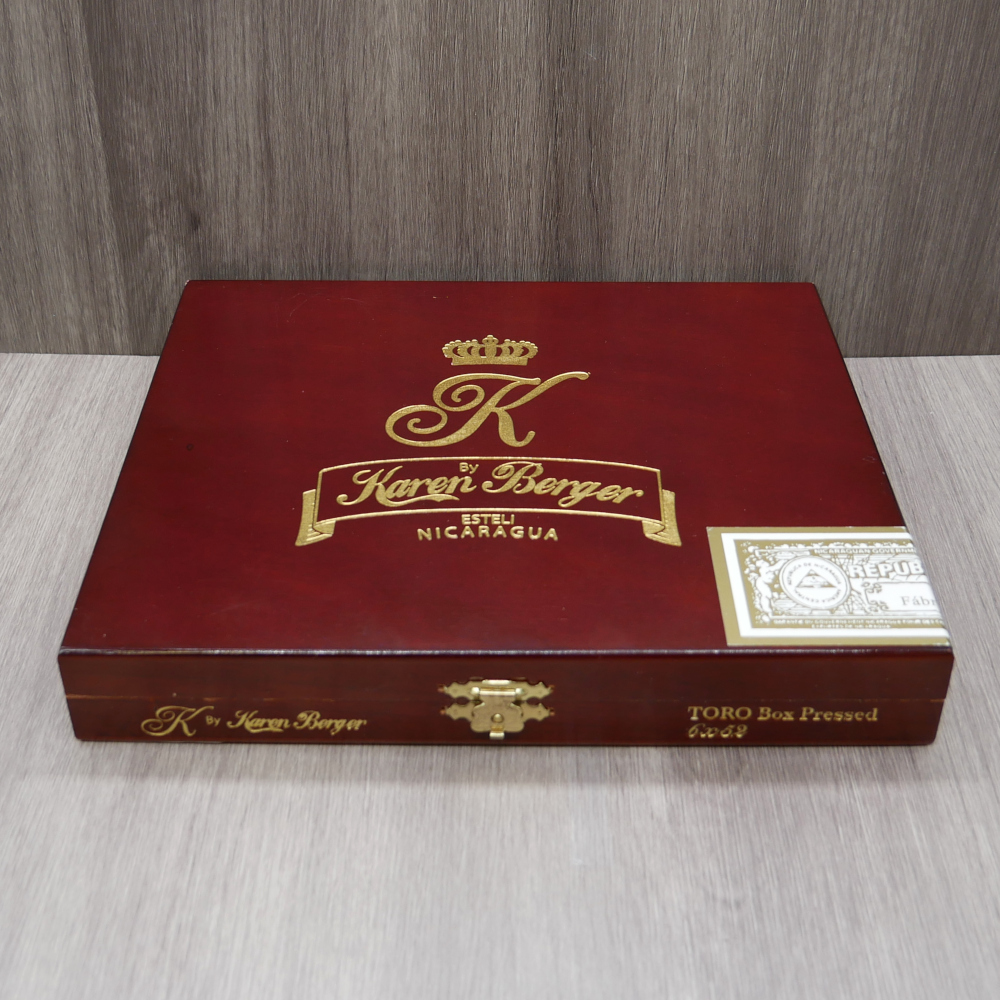 Empty K by Karen Berger Toro Box Pressed Box