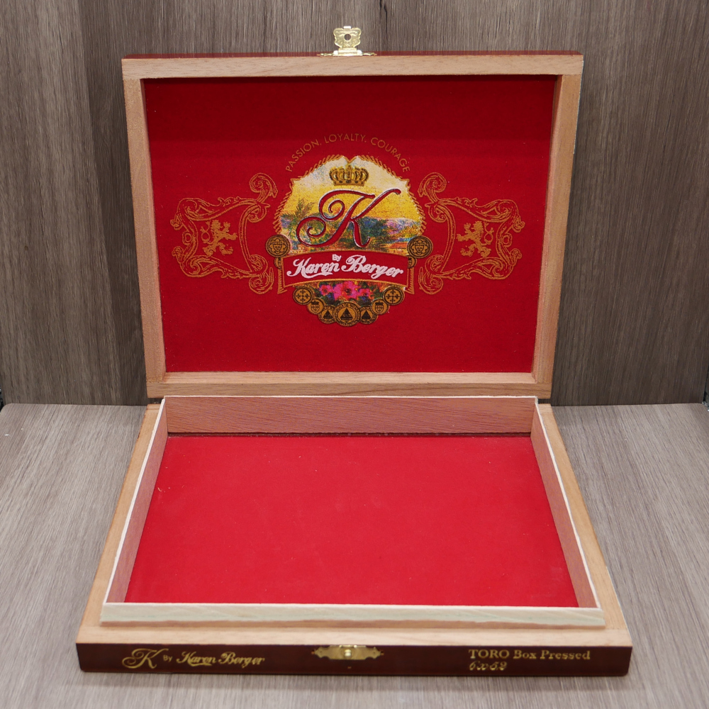 Empty K by Karen Berger Toro Box Pressed Box