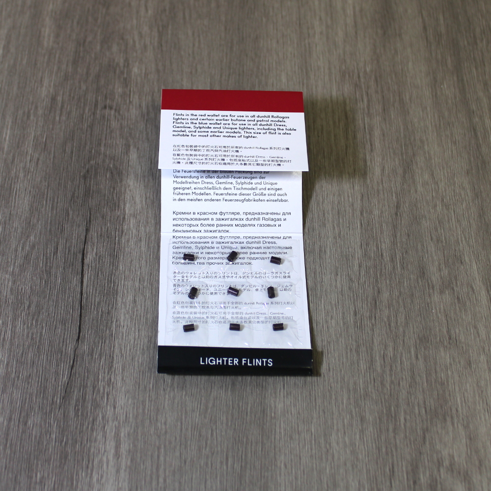 Dunhill Flints Red (pack of 9)